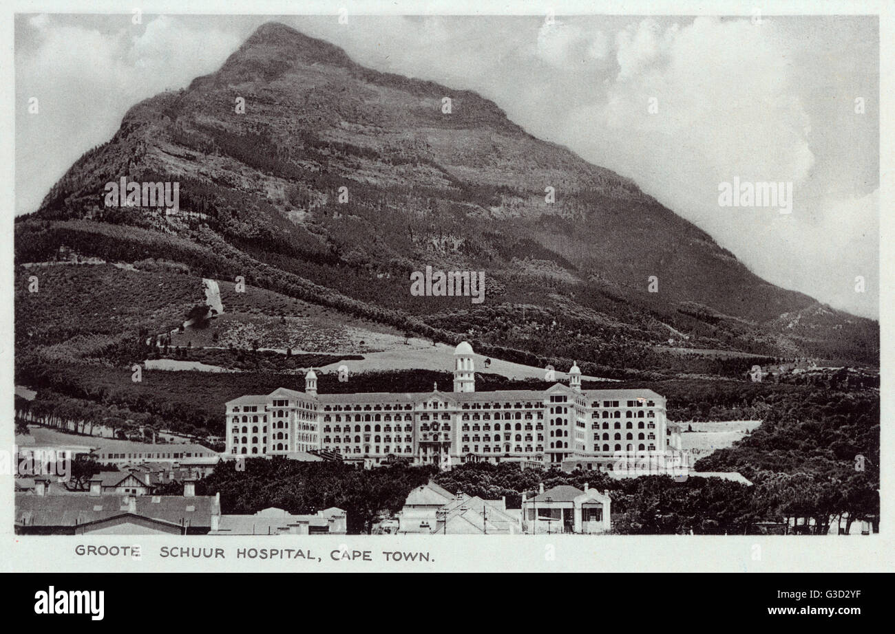 Cape Town, South Africa - The Groote Schuur Hospital Stock Photo - Alamy