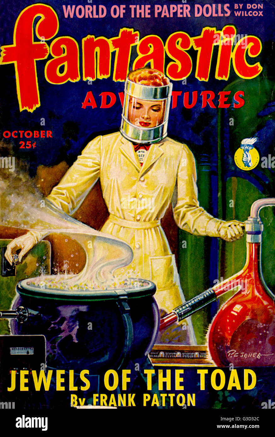 Cover fantastic adventures hi-res stock photography and images - Alamy