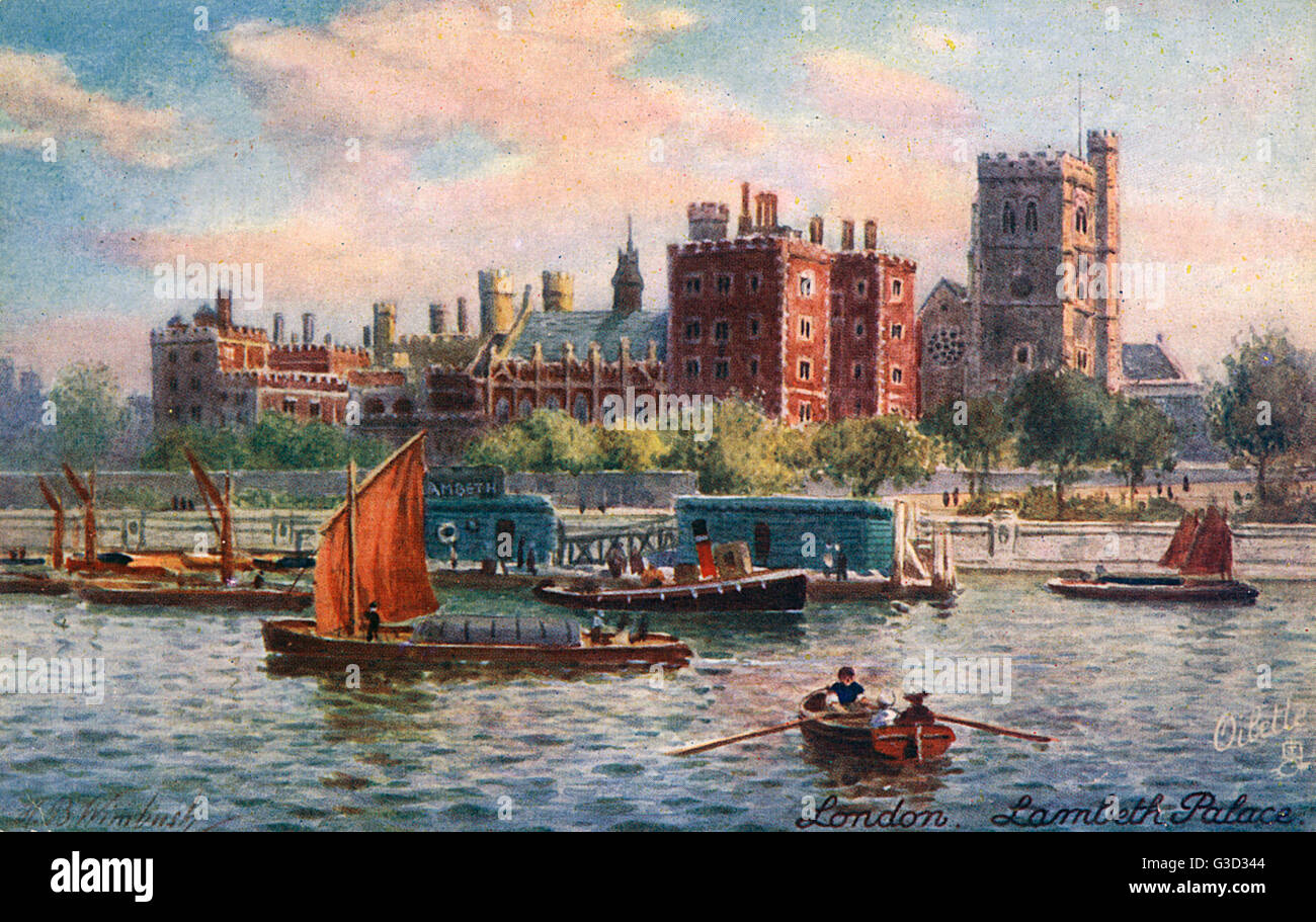 Lambeth Palace, London Stock Photo - Alamy
