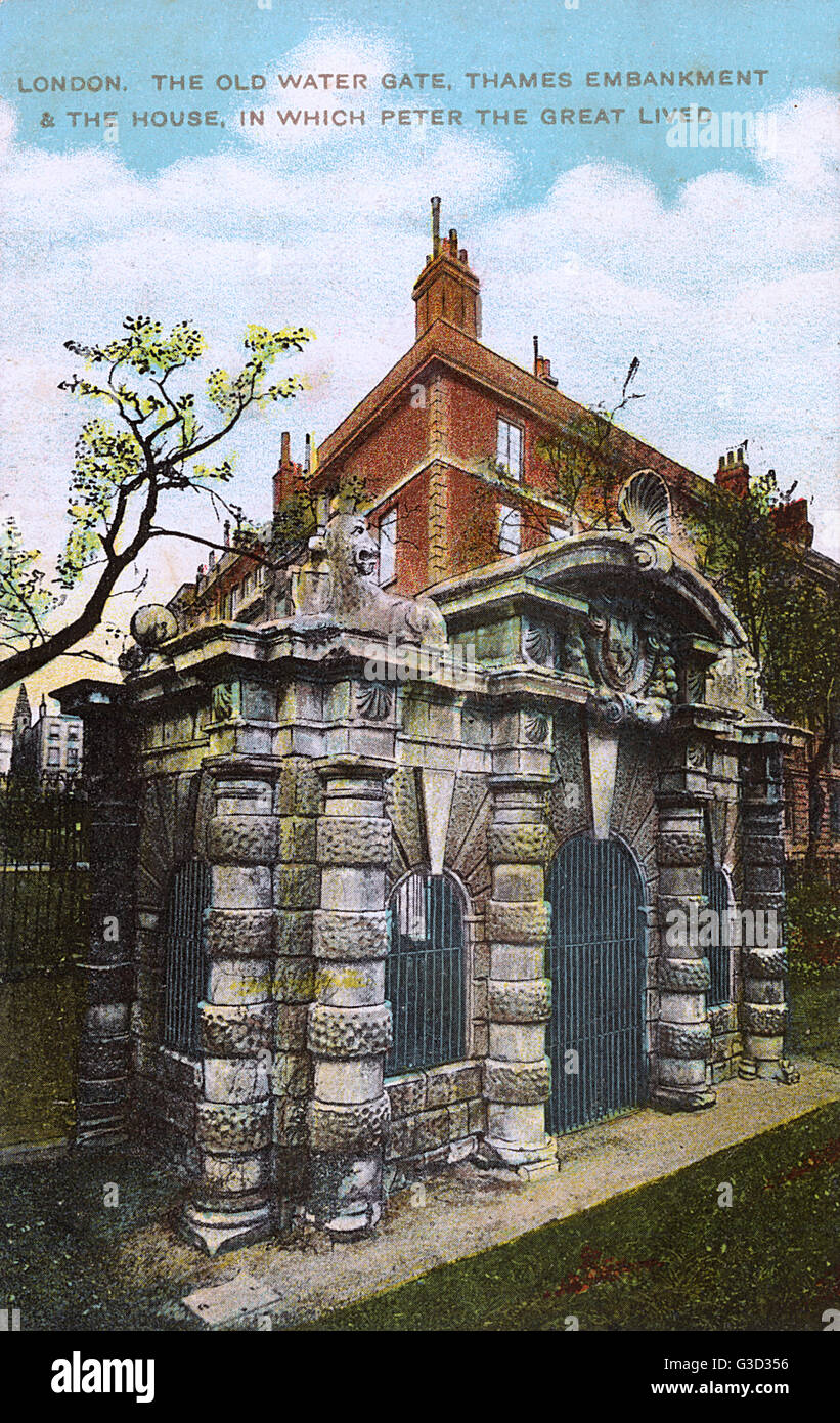 Peter the great embankment hi-res stock photography and images - Alamy