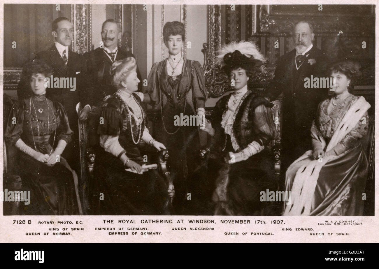 Royal Gathering at Windsor - European Royalty Stock Photo - Alamy