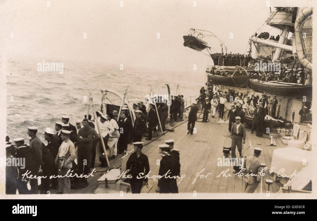 HMS Marlborough, Iron Duke-class battleship - Competition Stock Photo ...
