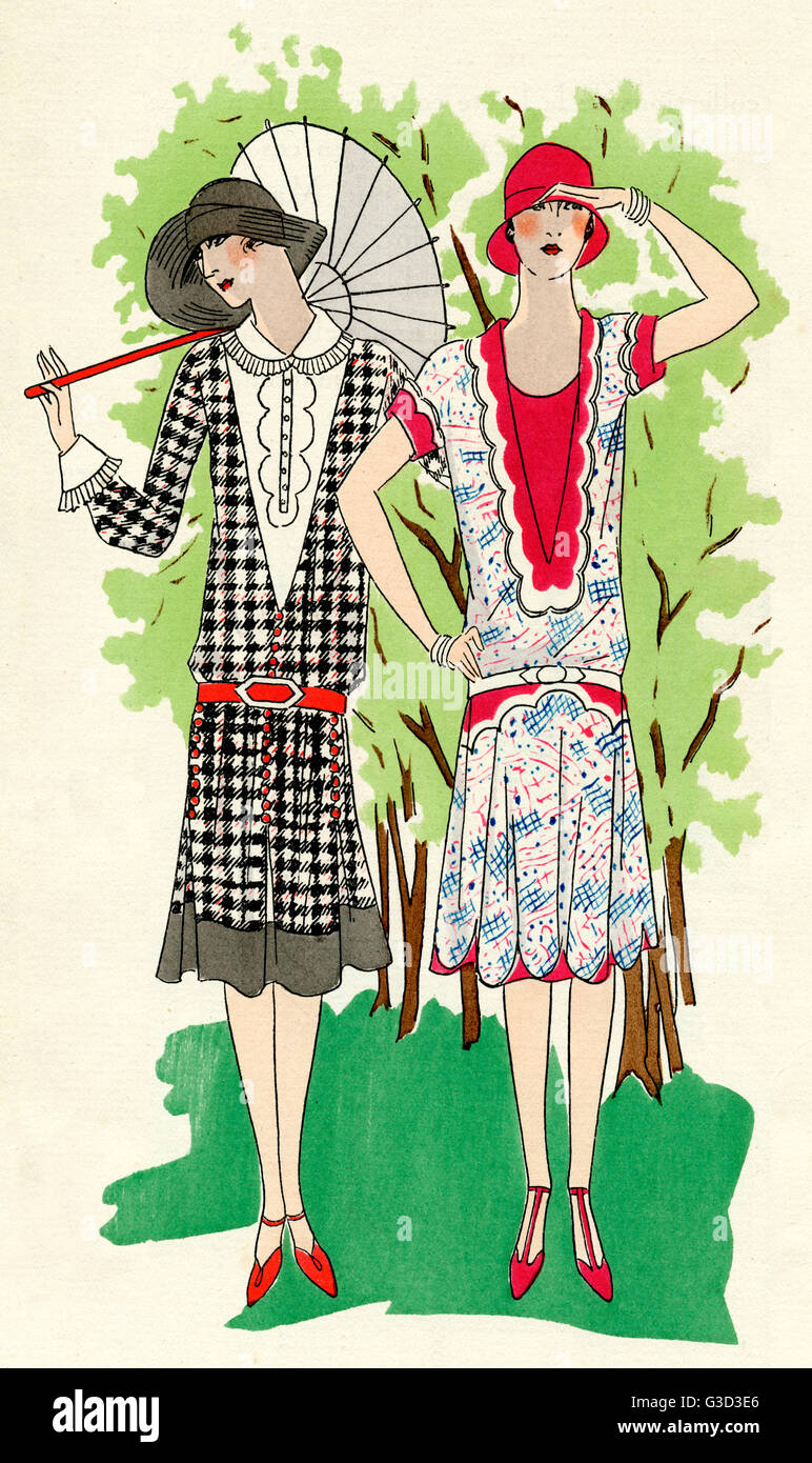 Women's spring clothing for 1926 Stock Photo - Alamy