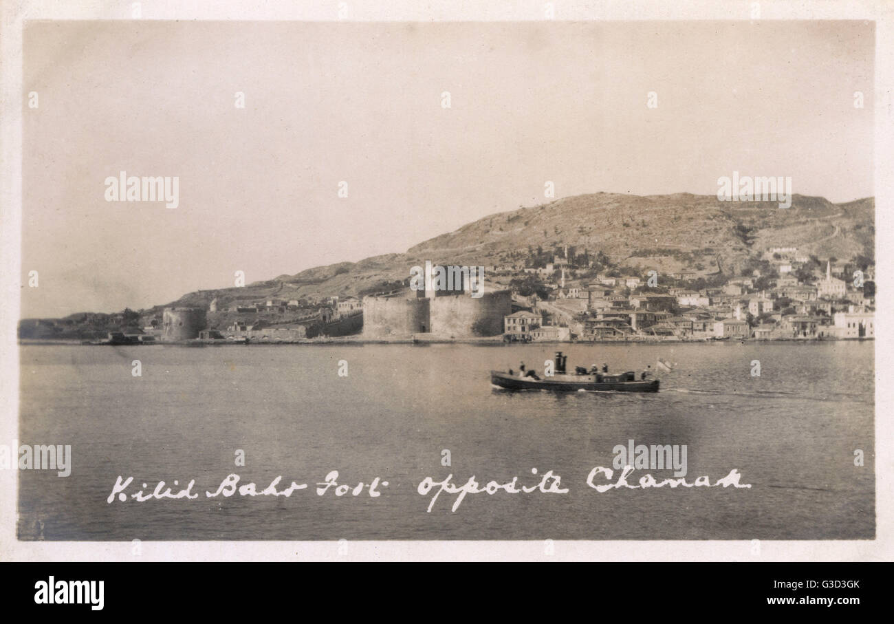 Kilid Bahr Fort opposite Canakkale, Turkey Stock Photo - Alamy
