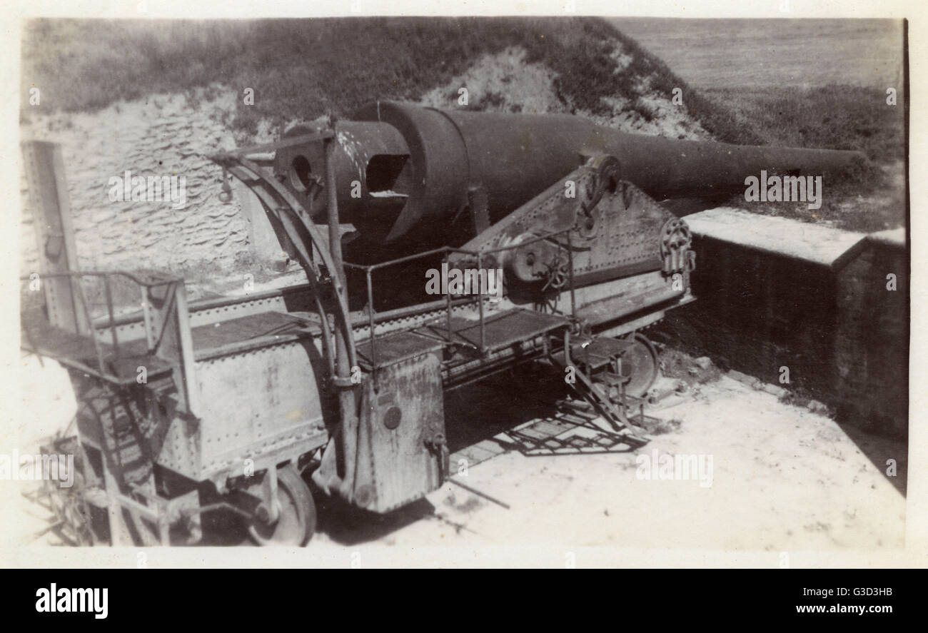 Captured Turkish Coastal Gun - Dardanelles Stock Photo - Alamy