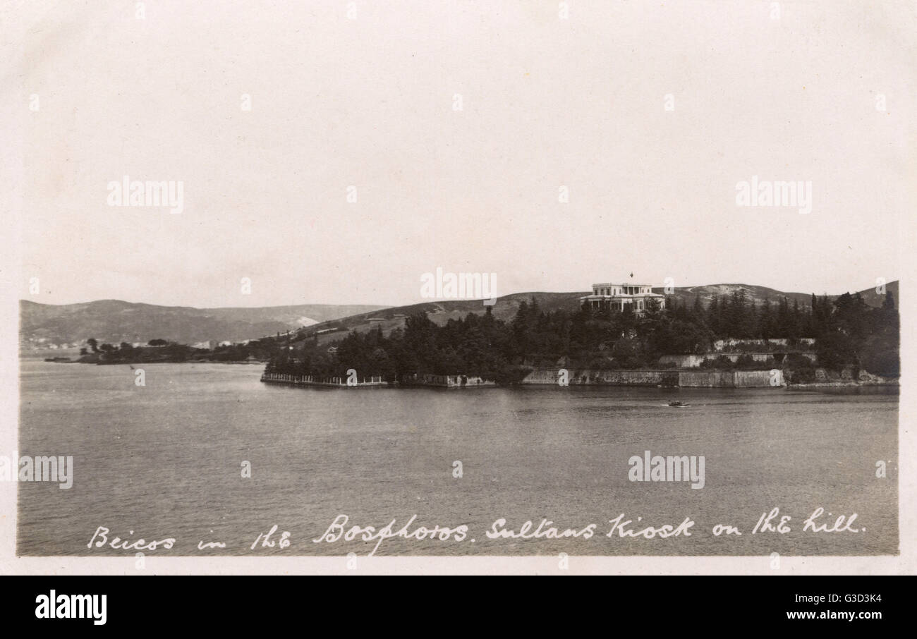 Tokad Garden and Beykoz Pavilion from the Bosphorus Stock Photo - Alamy