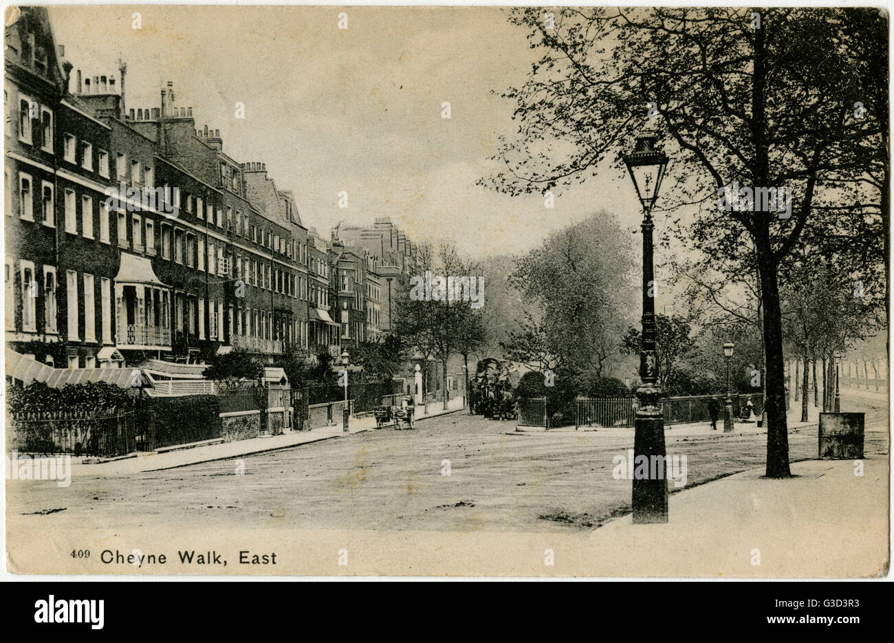 Cheyne Walk, East, Chelsea, London Stock Photo - Alamy