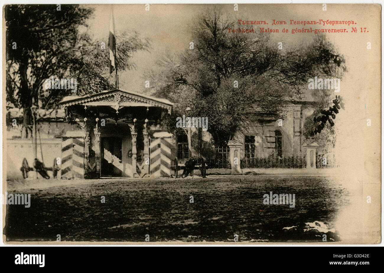 Uzbekistan - Tashkent - House of the Governor General Stock Photo - Alamy