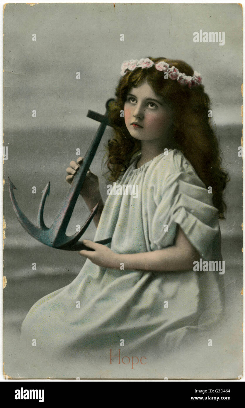 The personification of Hope Stock Photo - Alamy