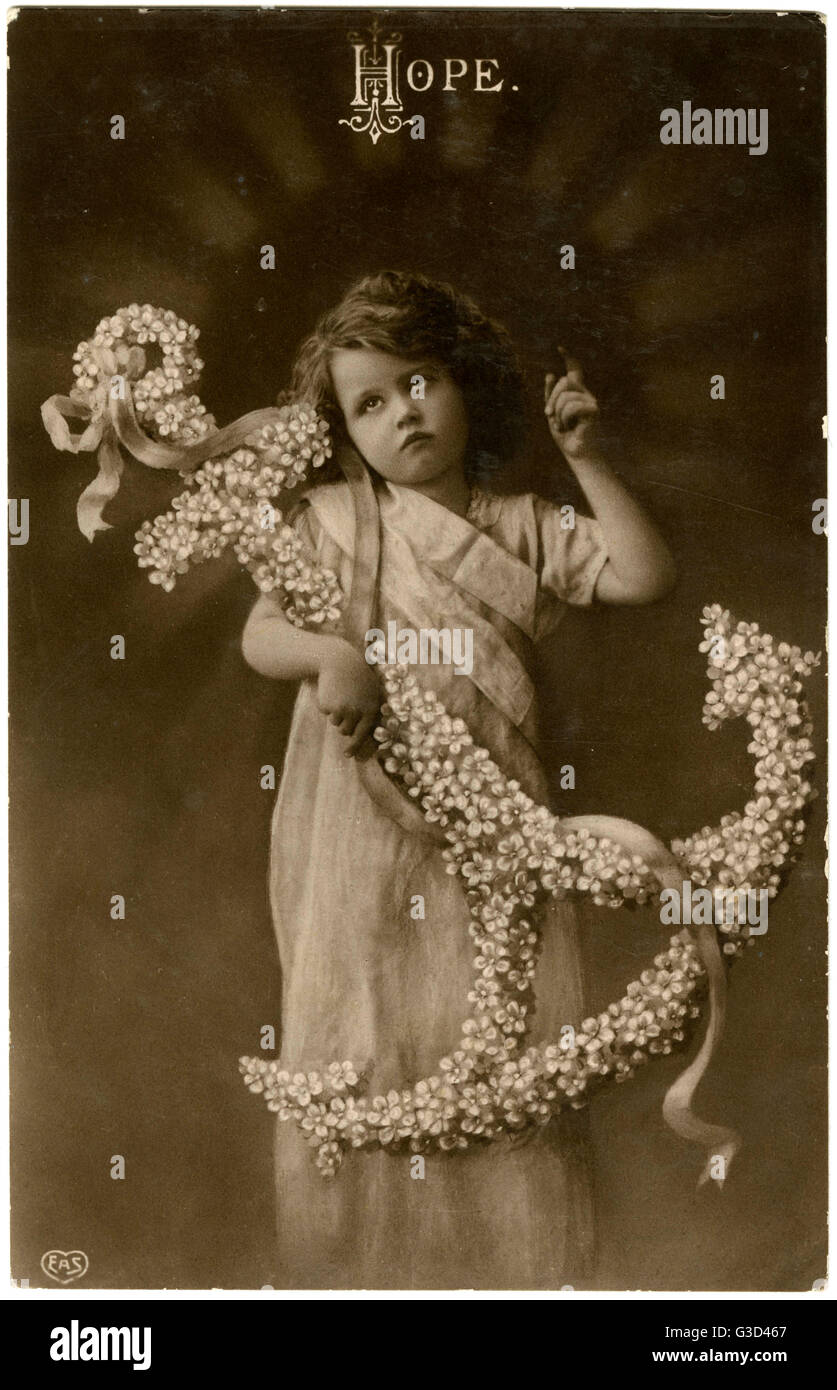 The personification of Hope Stock Photo - Alamy