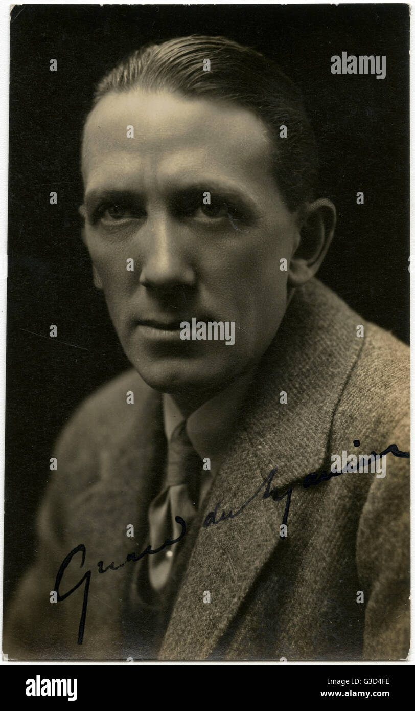 Gerald Du Maurier - Actor Manager Stock Photo - Alamy