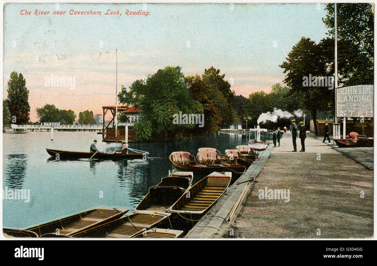 Thames river lock hi-res stock photography and images - Alamy