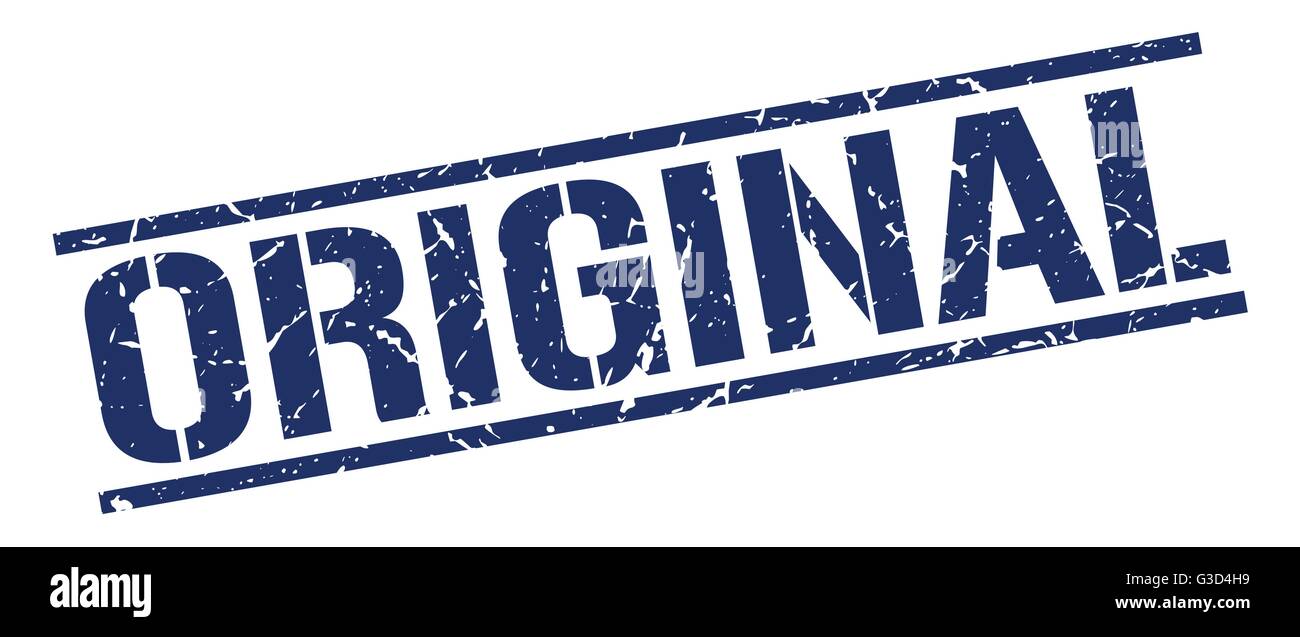 original blue grunge square vintage rubber stamp Stock Vector Image & Art - Alamy