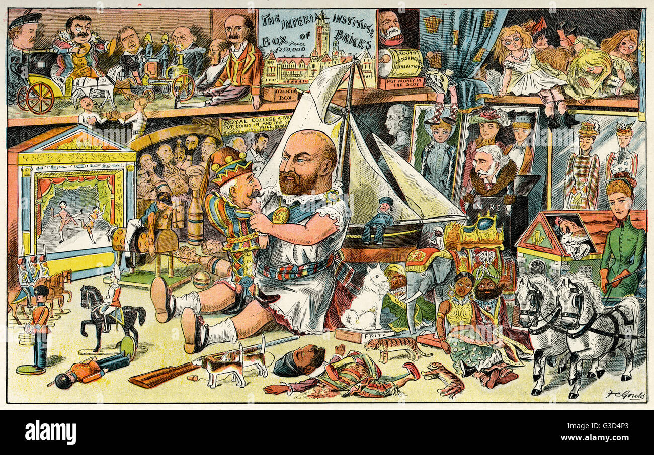 Punch cartoons king edward hi-res stock photography and images - Alamy