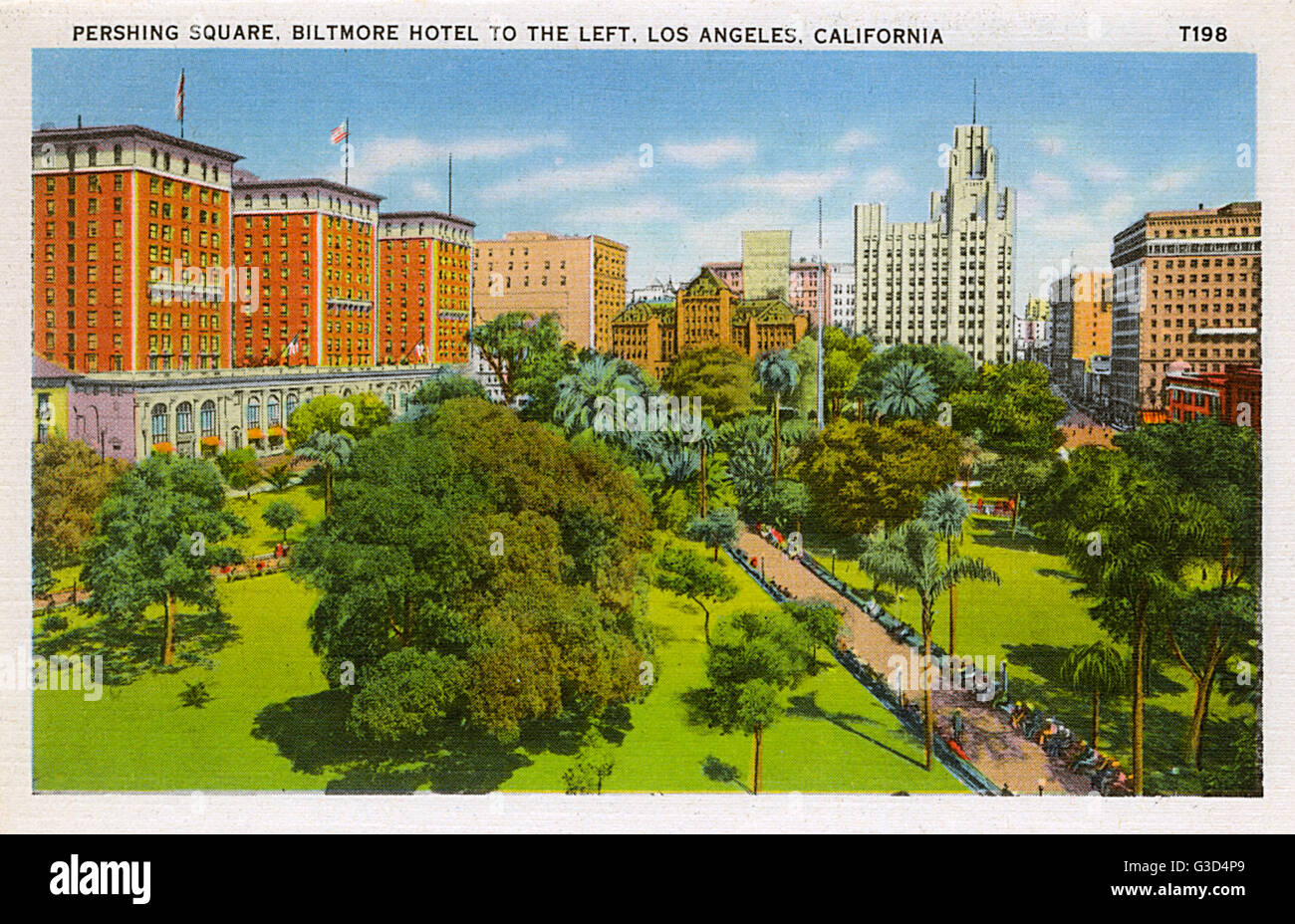 Pershing Square, Los Angeles, California, USA Stock Photo - Alamy