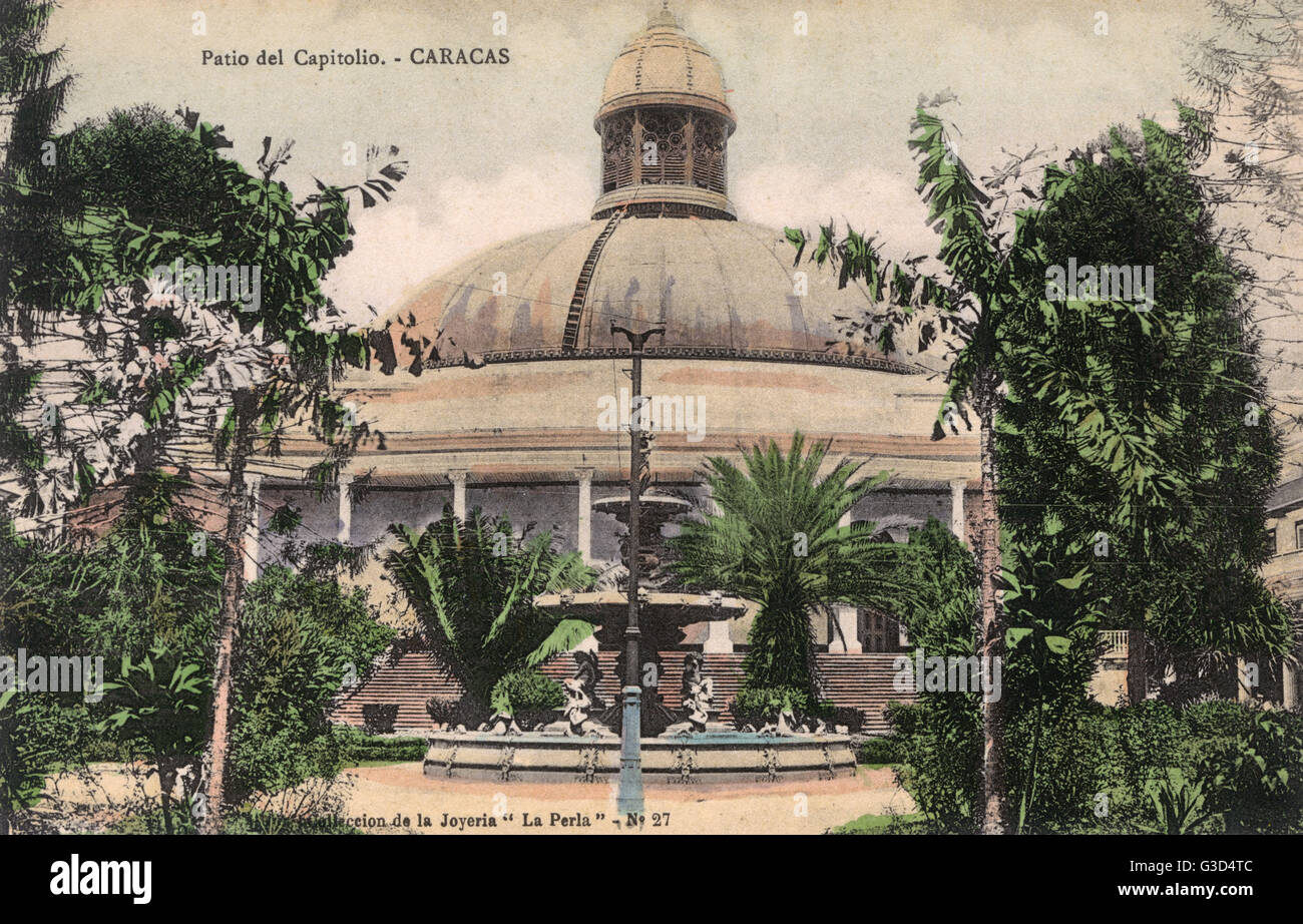 Capitol Building, Caracas, Venezuela, Central America Stock Photo - Alamy