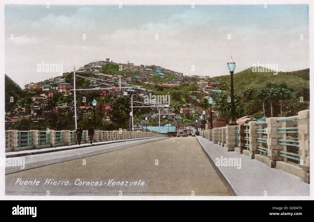 Hierro Bridge, Caracas, Venezuela, Central America Stock Photo - Alamy
