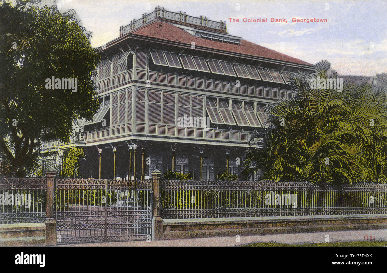 Guyana bank building hi-res stock photography and images - Alamy