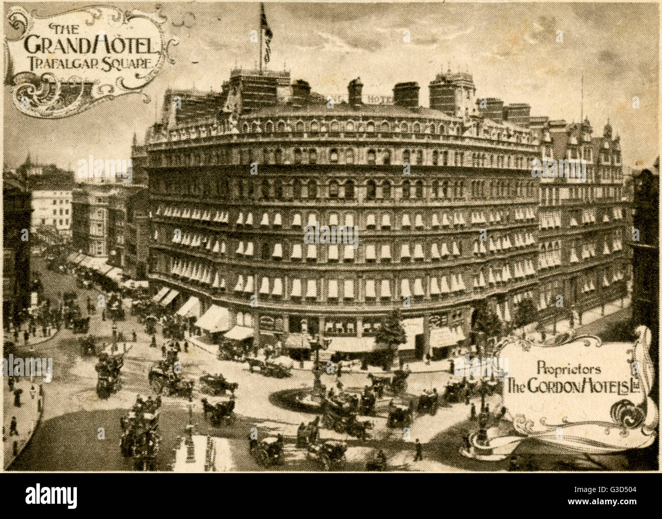 Grand Hotel, Trafalgar Square, London - on the corner of The Strand and ...