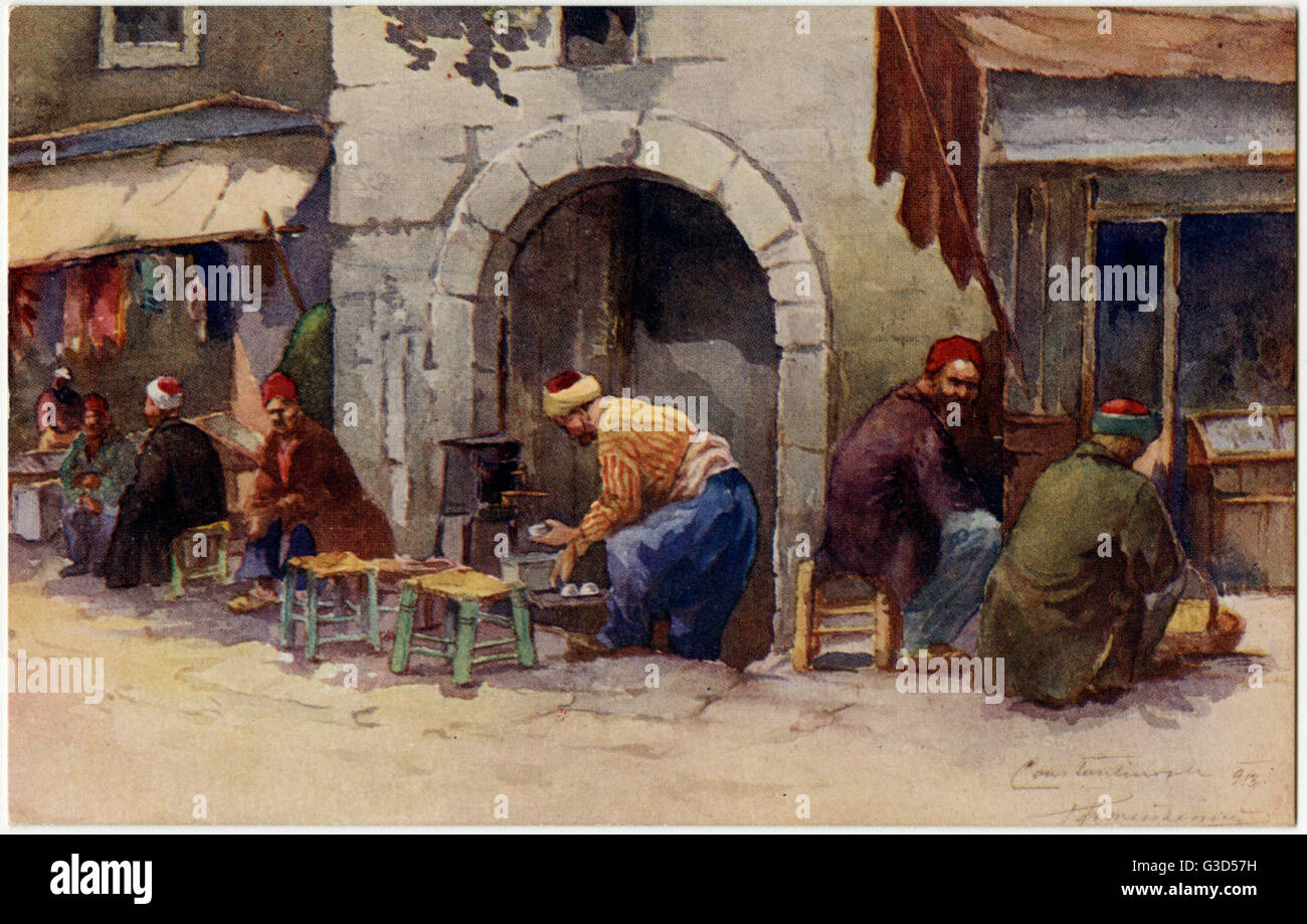 Turkish Cafe - Istanbul, Turkey Stock Photo - Alamy