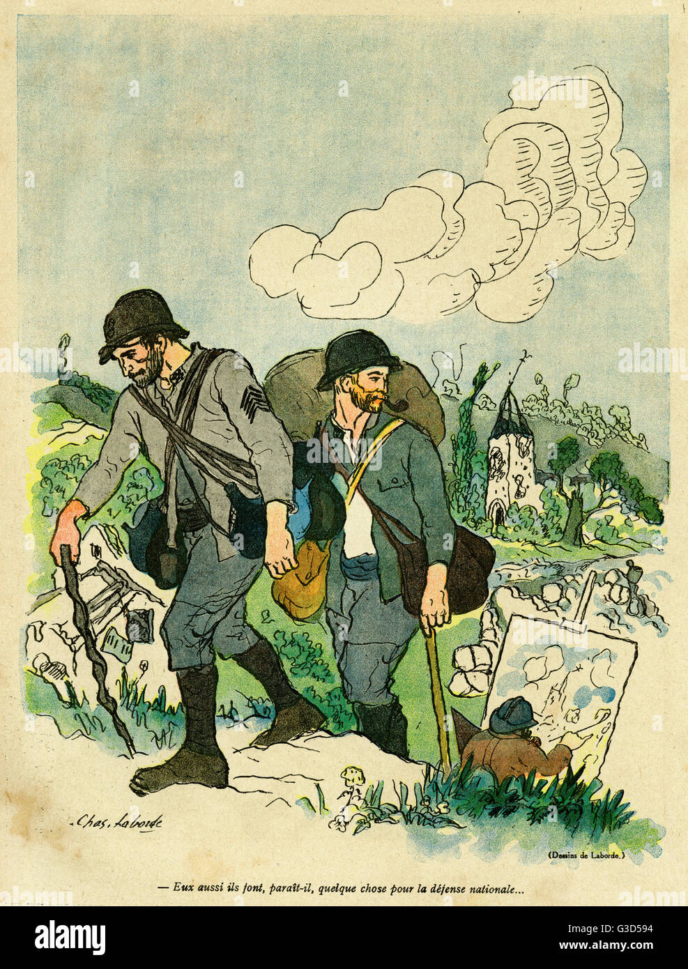 Cartoon artist hi-res stock photography and images - Alamy