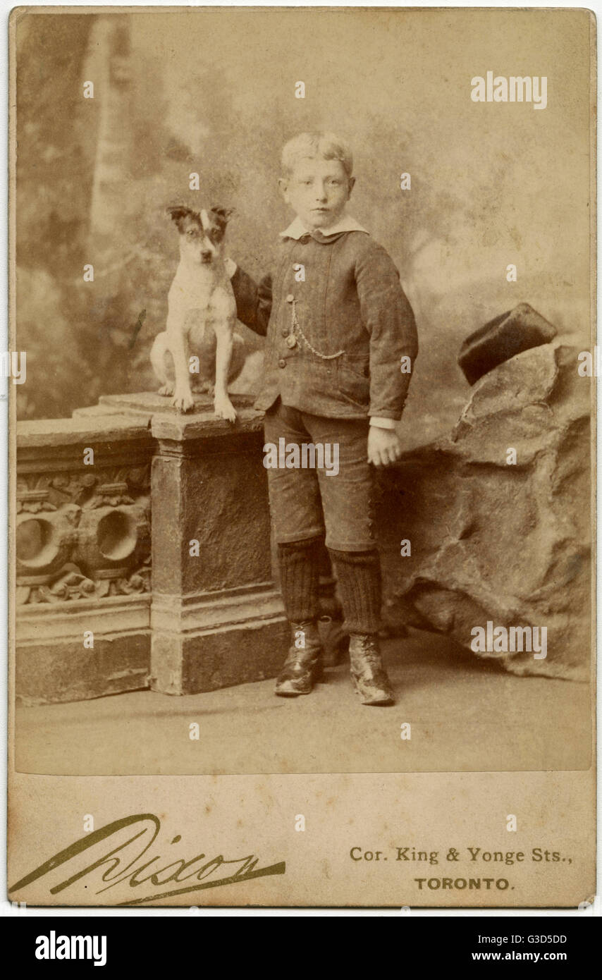 Portrait Dog And Boy High Resolution Stock Photography and Images - Alamy