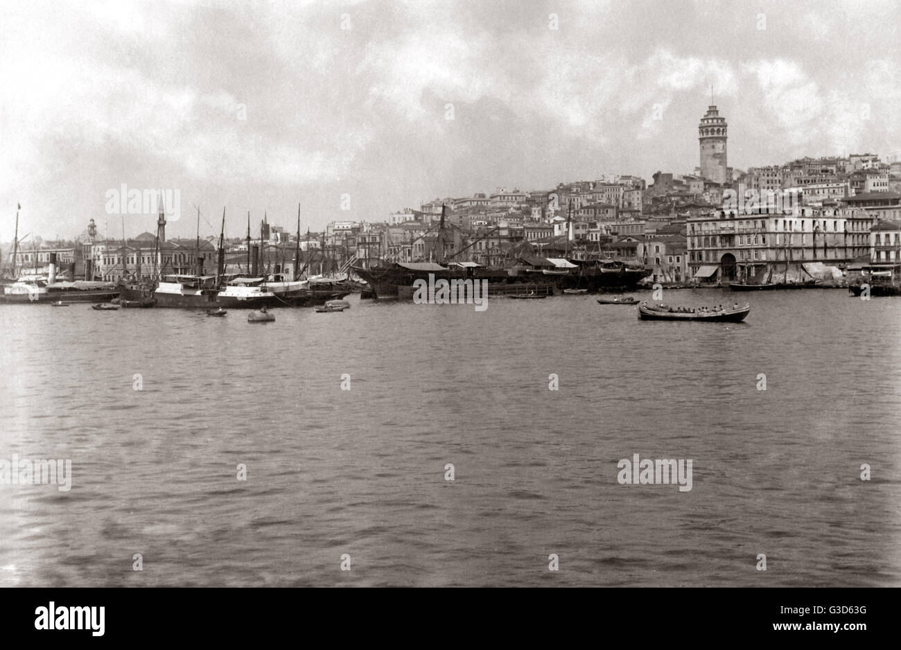 Constantinople istanbul turkey circa 1890 hi-res stock photography and ...