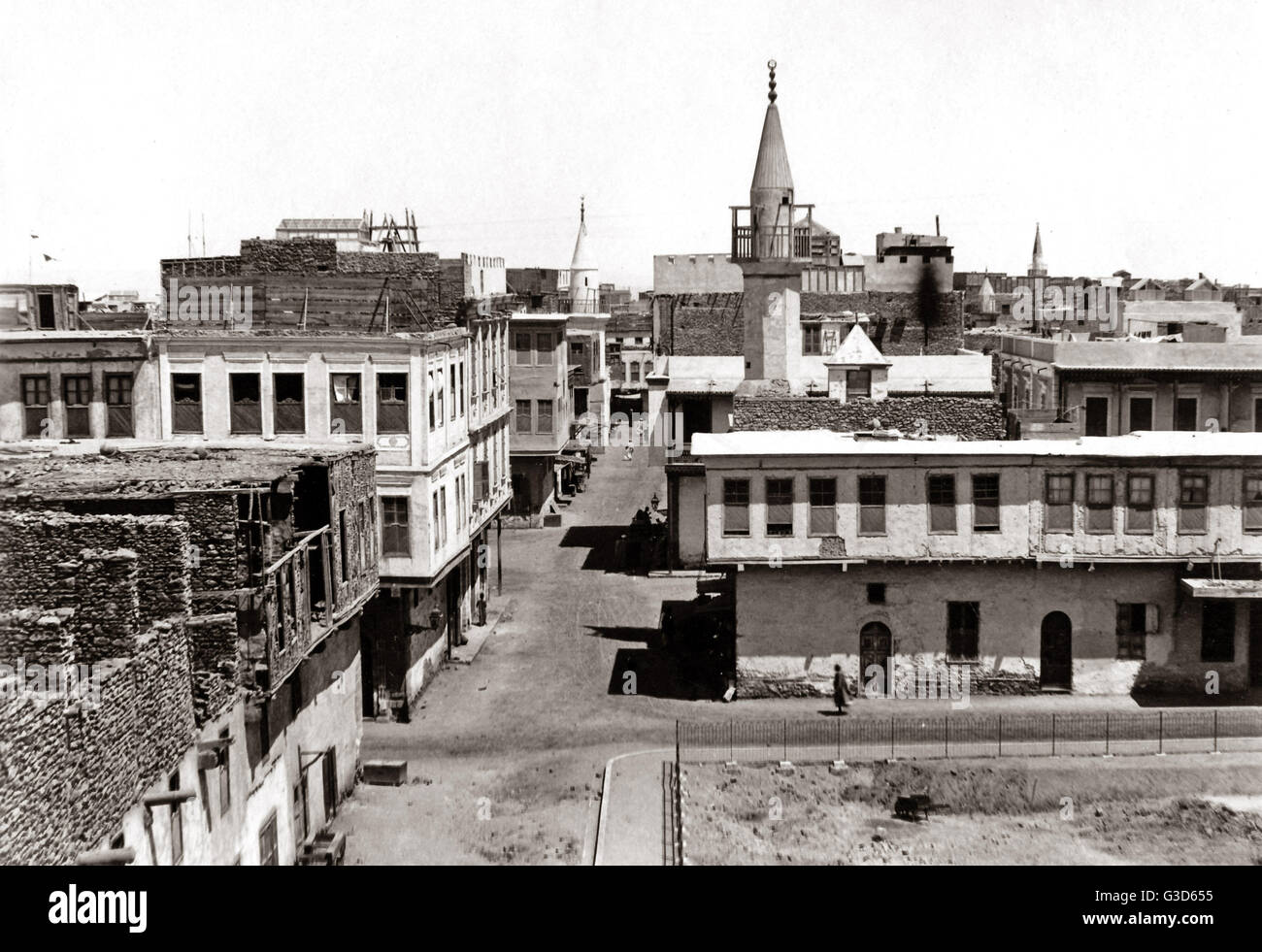 Town of Suez, Egypt, circa 1890 Stock Photo - Alamy