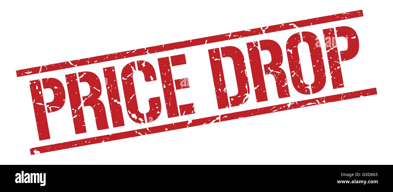 Price drop red rubber stamp hi-res stock photography and images - Alamy