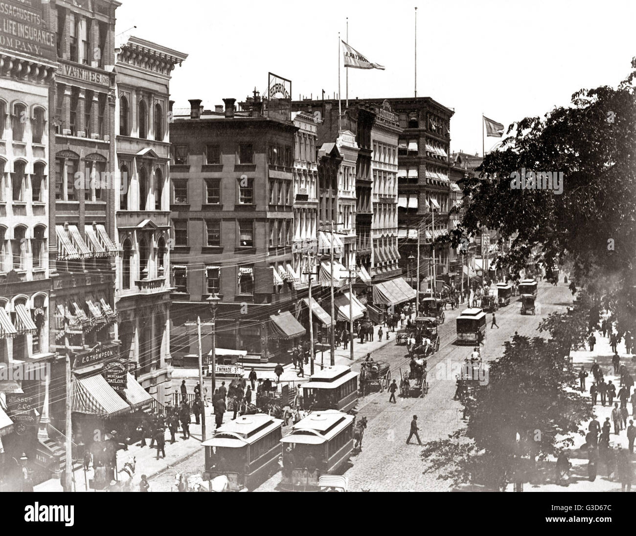 New york 1890s hi-res stock photography and images - Alamy