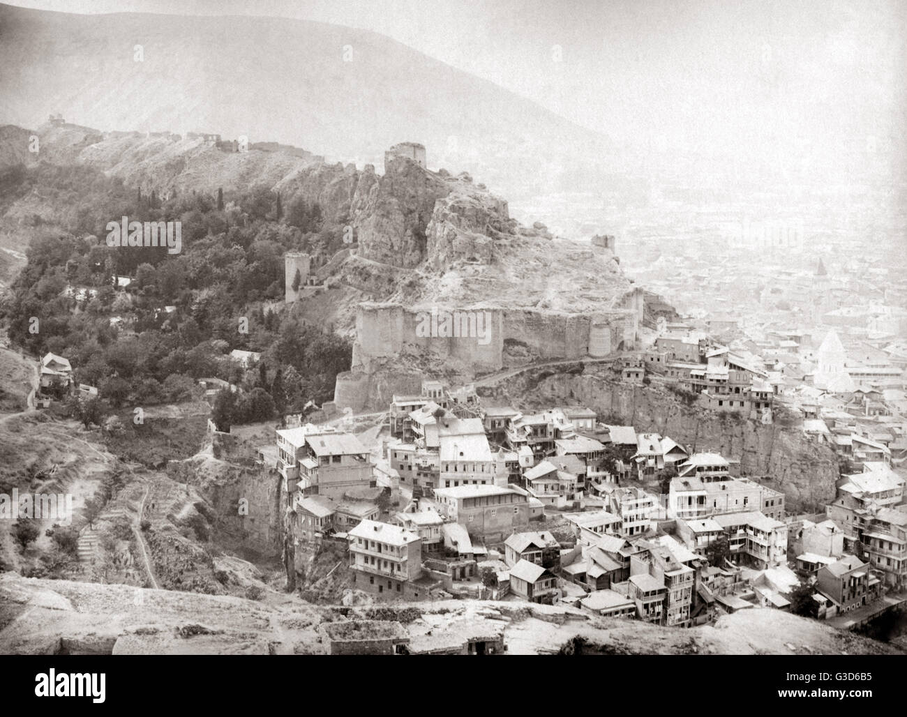 View of Tiflis (Tblisi, Georgia) circa 1890 Stock Photo - Alamy