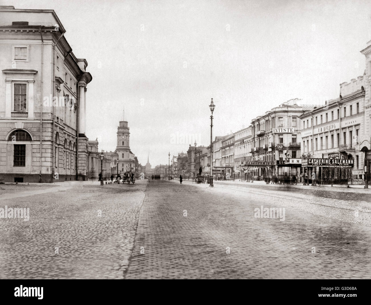 Moskva river, Moscow, Russia circa 1890 Stock Photo - Alamy
