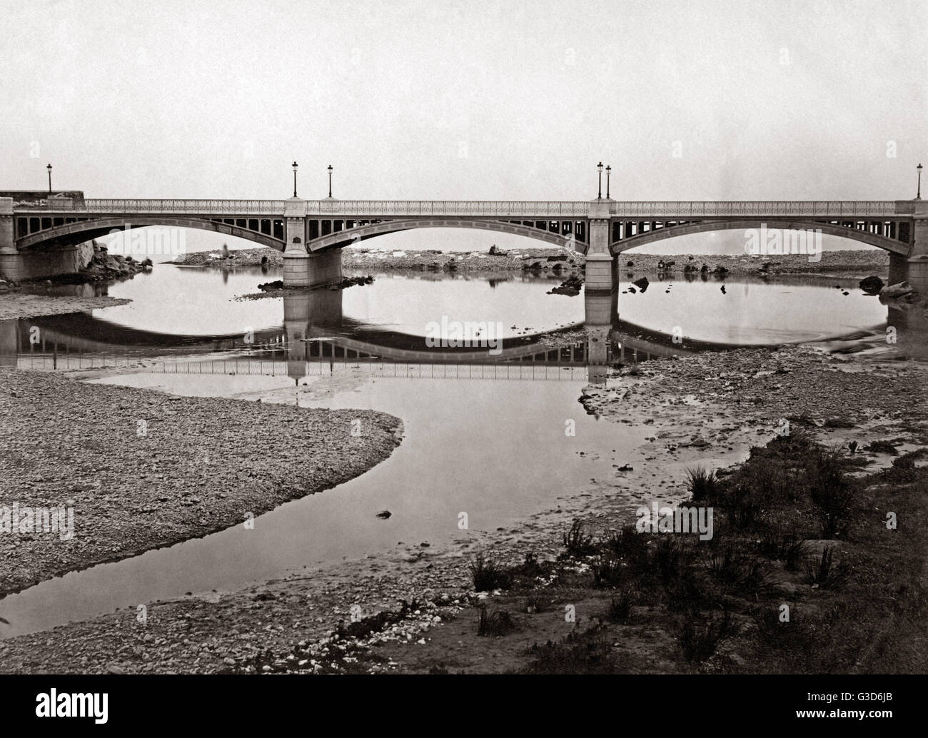 Napoleon III Bridge, Nice, France, circa 1890 Stock Photo - Alamy