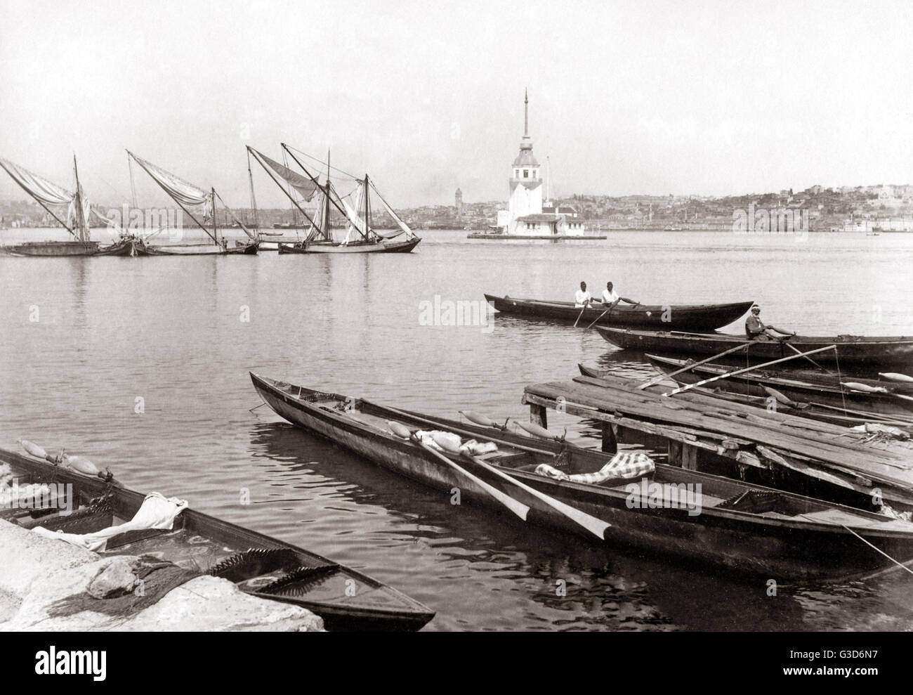 Istanbul turkey circa 1890 hi-res stock photography and images - Alamy