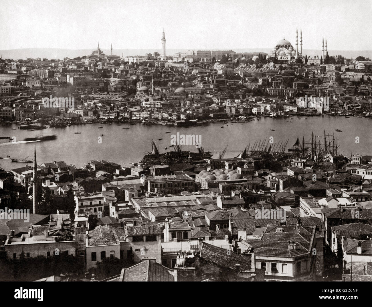 Istanbul turkey circa 1890 hi-res stock photography and images - Alamy