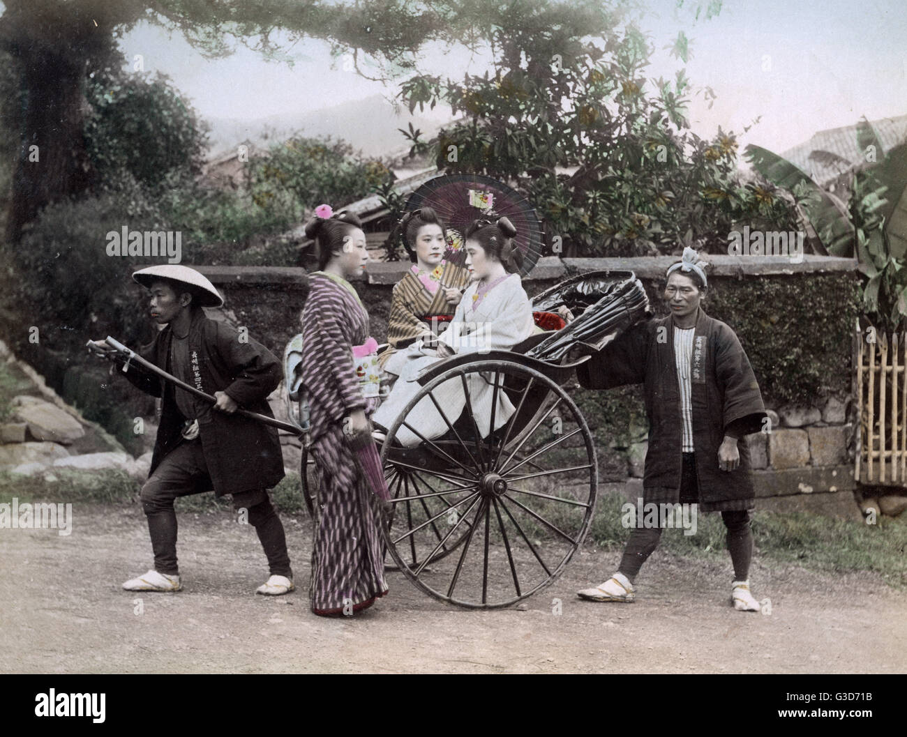 Rickshaw japan hi-res stock photography and images - Alamy