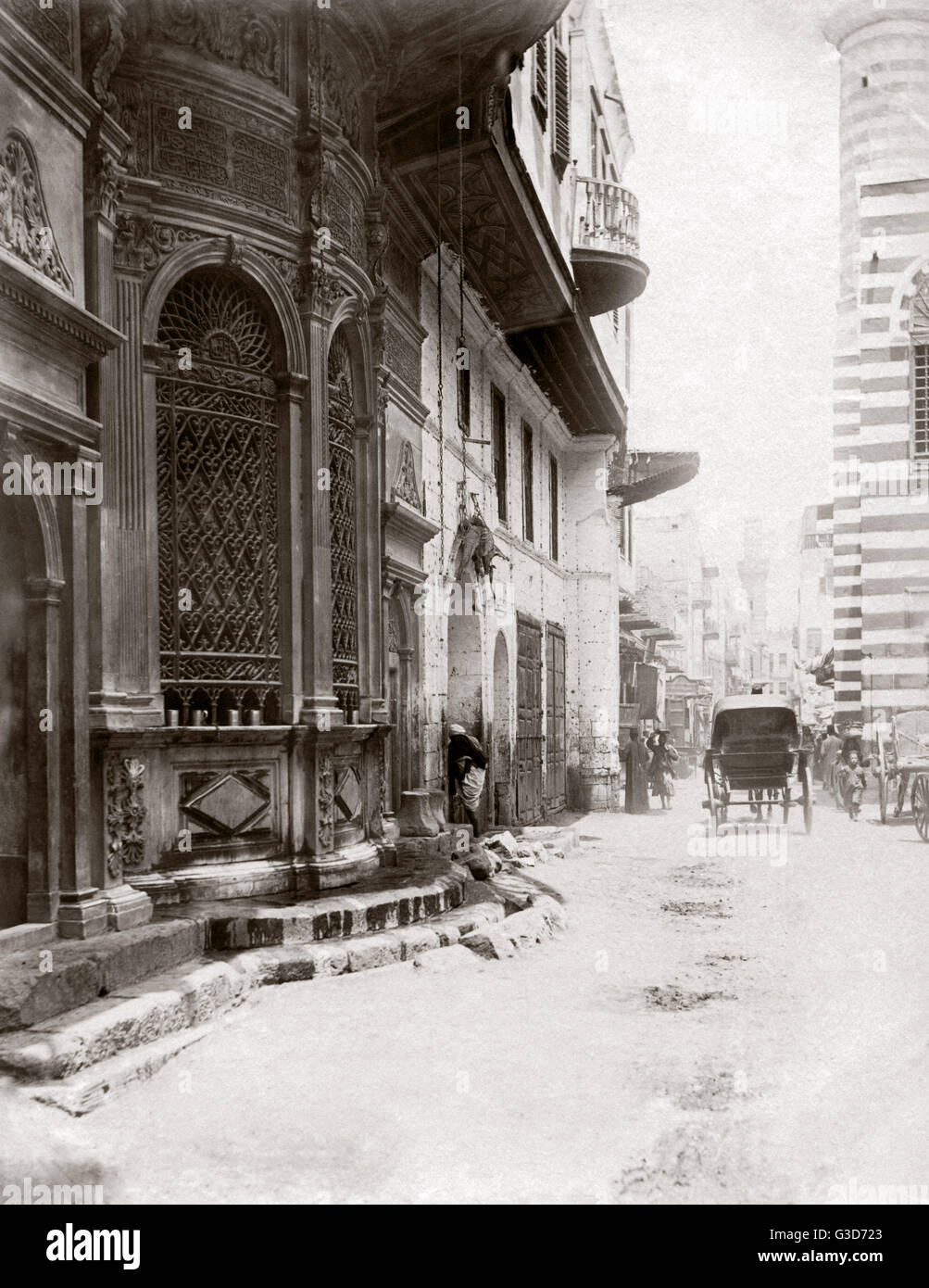 Street in Constantinople (Istanbul), Turkey c1880s Stock Photo - Alamy