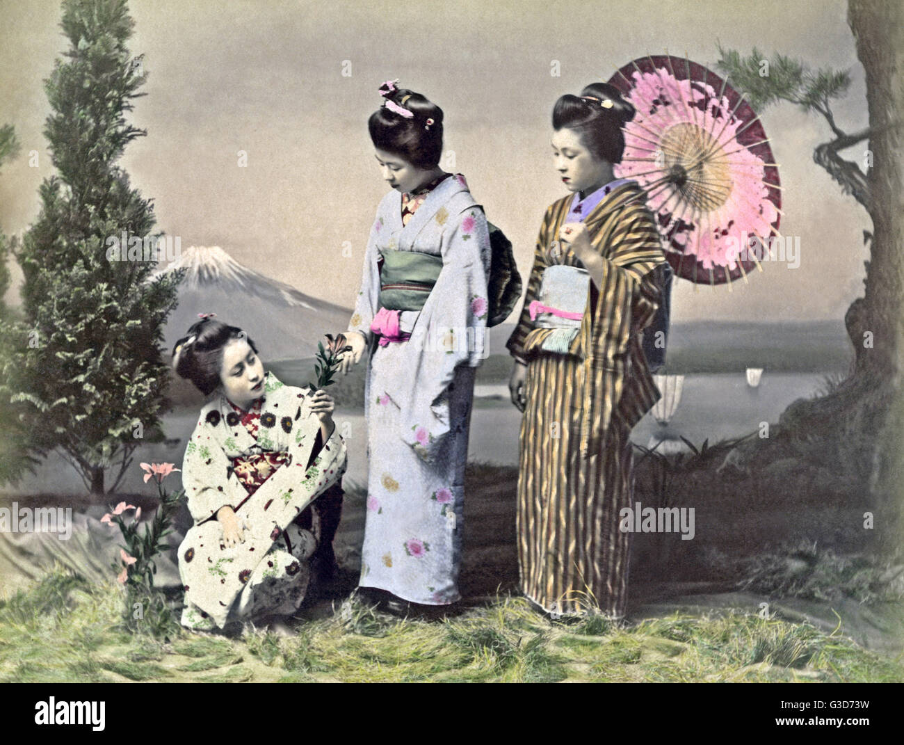 Japan circa 1890 date hi-res stock photography and images - Alamy