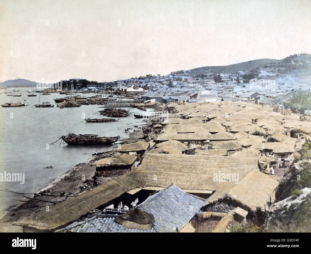 Chemulpo, Korea, circa 1880s Stock Photo - Alamy