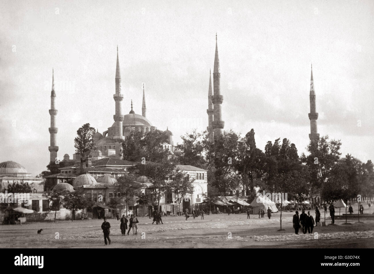 Istanbul turkey circa 1890 hi-res stock photography and images - Alamy