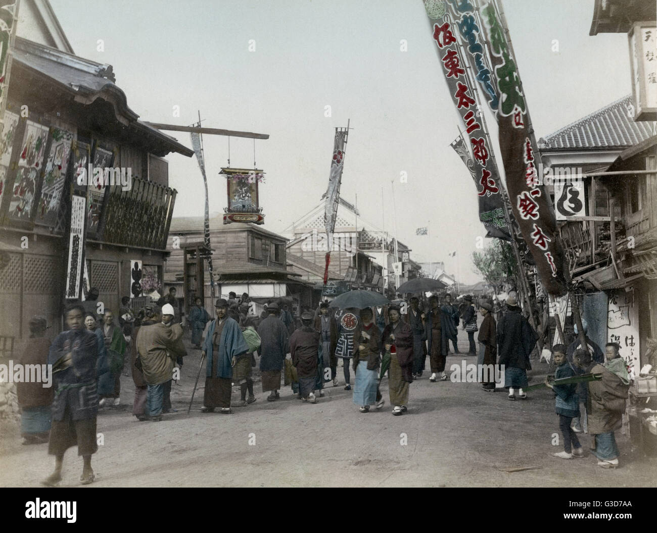 Japan circa 1890 date hi-res stock photography and images - Alamy