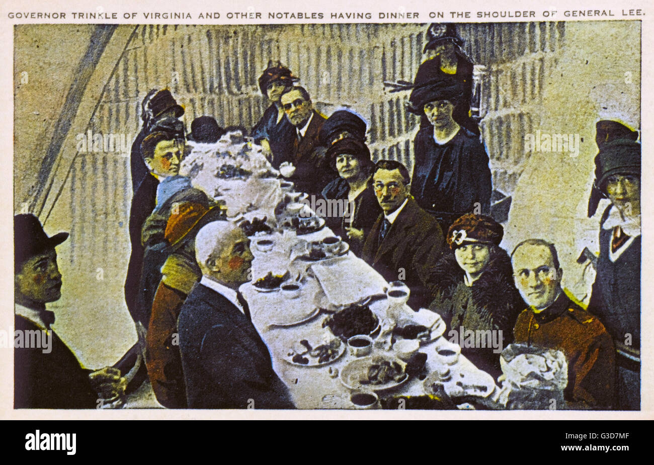 Having dinner on the Confederate Memorial, Stone Mountain Stock Photo ...