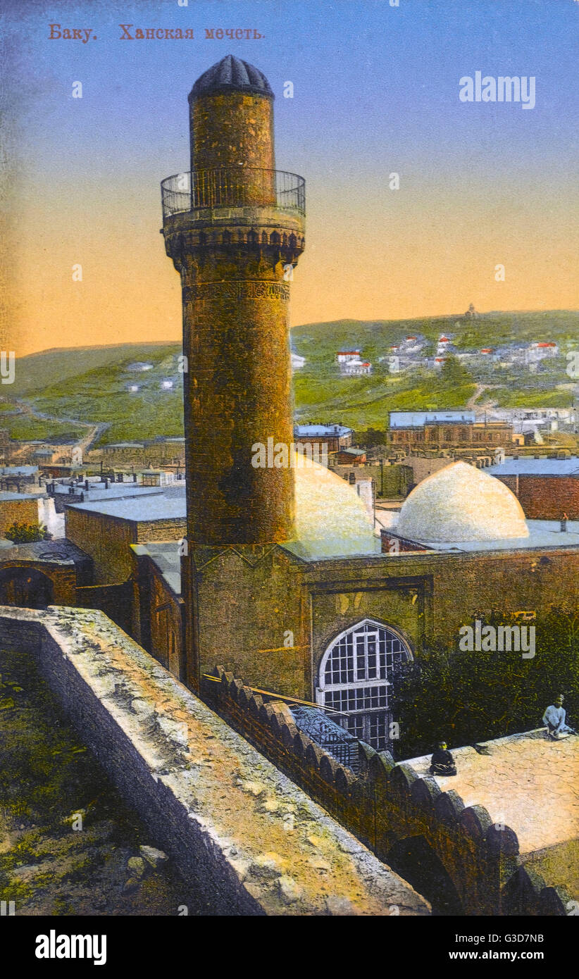Baku, Azerbaijan - Tartar Mosque Stock Photo - Alamy