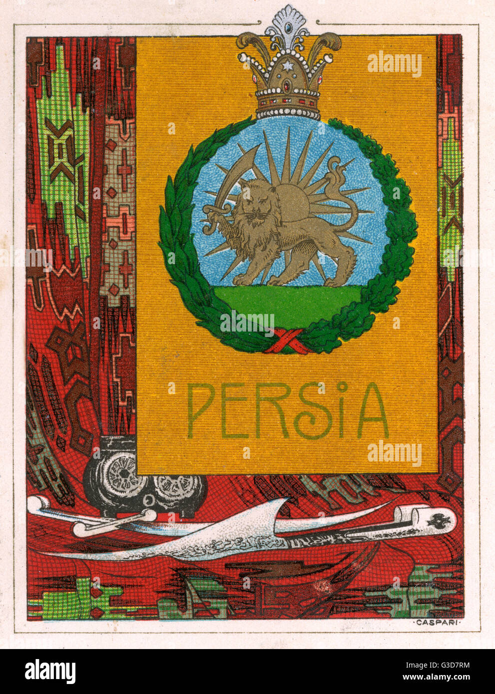 Persian coat of arms hi-res stock photography and images - Alamy