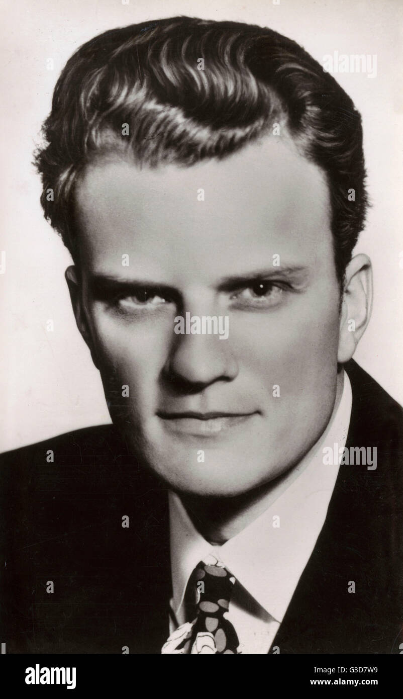 Billy Graham - American Baptist Evangelist Stock Photo - Alamy