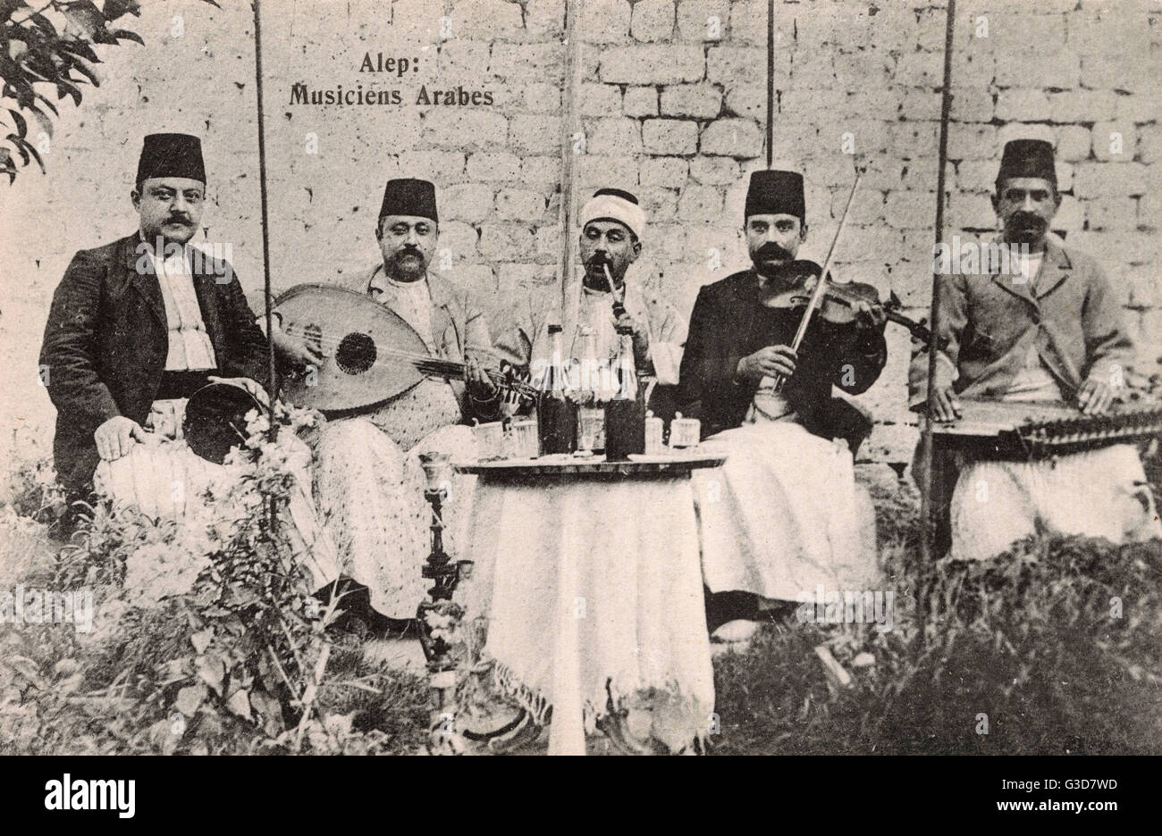 Aleppo, Syria - Arab Musicians Stock Photo - Alamy