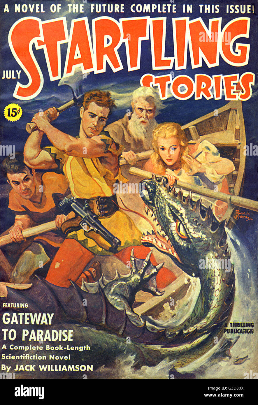 Startling Stories - Gateway to Paradise Stock Photo - Alamy