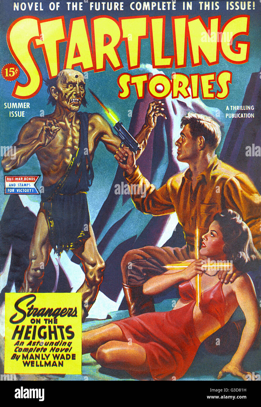 Startling Stories - Strangers on the Heights Stock Photo - Alamy