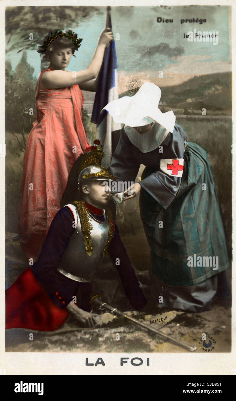 France personification hi-res stock photography and images - Alamy