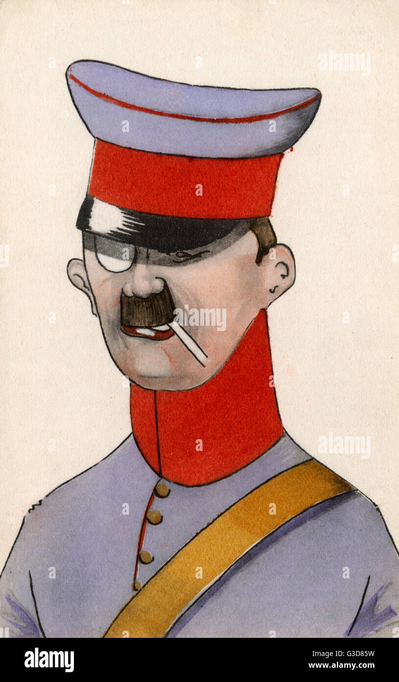 A smart, rather odd German Military Officer Stock Photo - Alamy